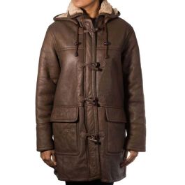 Women Brown And Ginger Coat